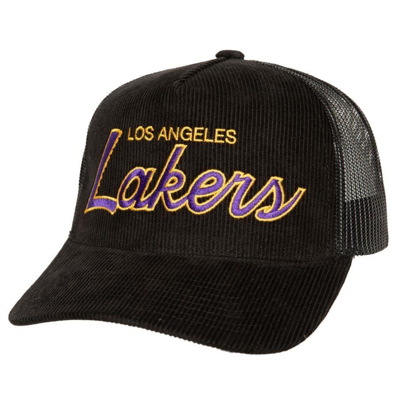 Boné Mitchell & Ness Nba Times Up Trucker Los Angeles Lakers Preto ...