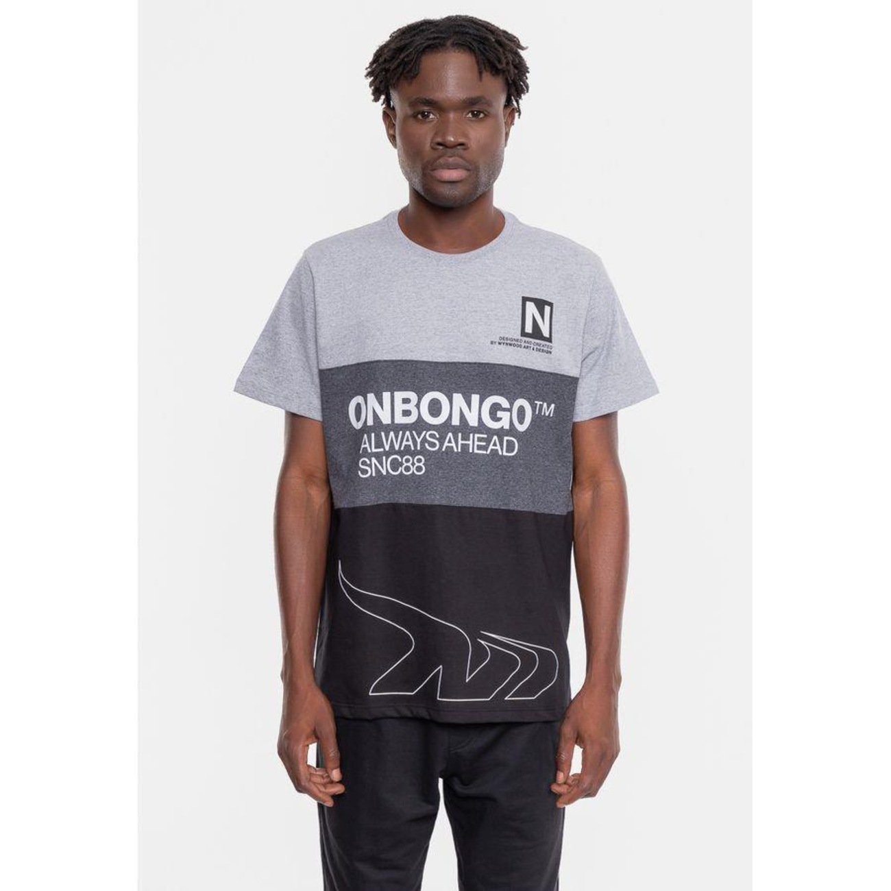 Camiseta Onbongo Blocks - Masculina em Promoção | Centauro