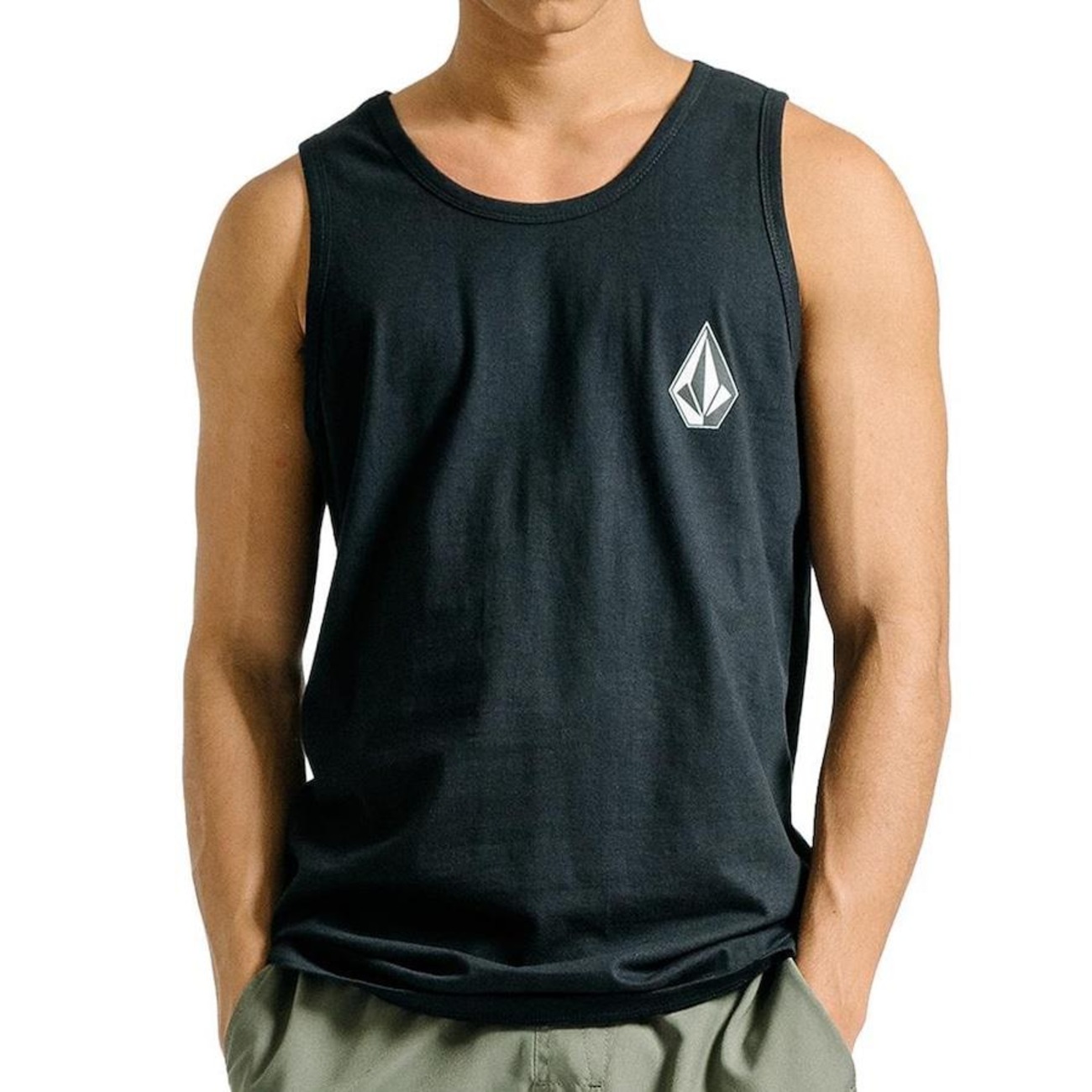 Regata Volcom Iconic Stone Sm24 Masculina Preto | Centauro