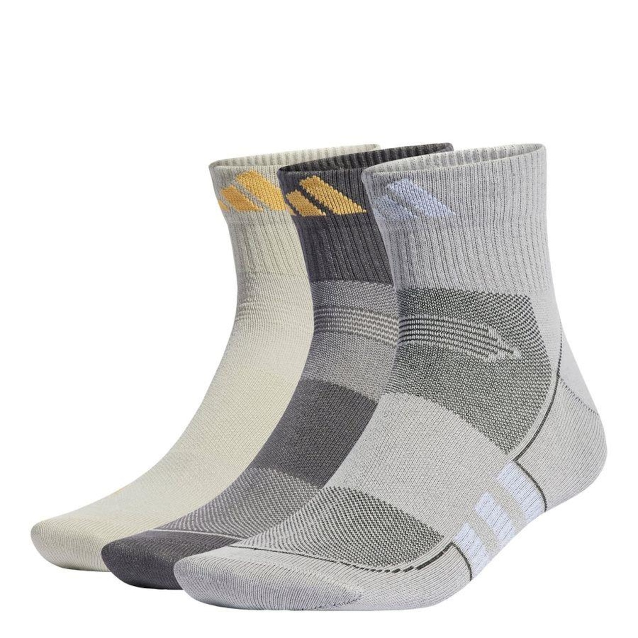 Kit de Meias Cano Médio Performance com 3 Pares - Adulto | Centauro