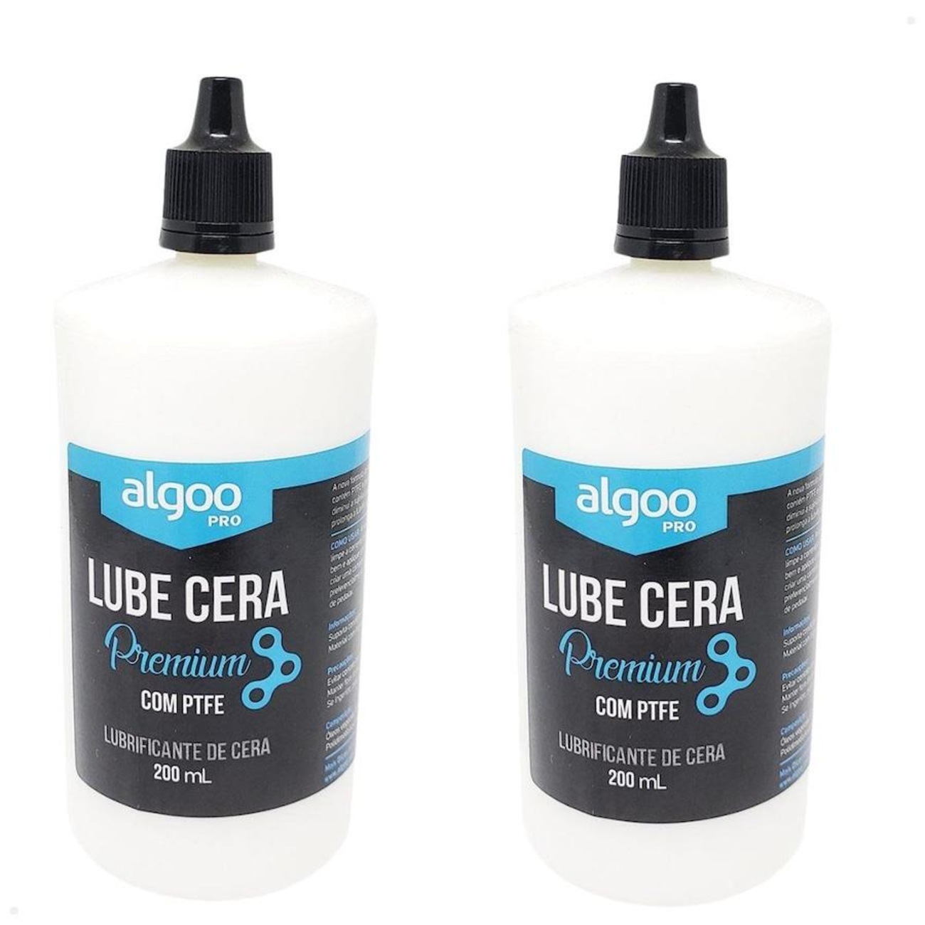 Lubrificante Óleo de Cera Corrente Bike Algoo Pro 200Ml - 2 Unidades ...