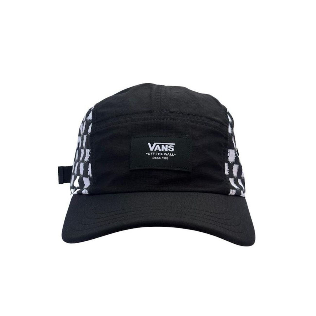 Boné Vans 5 Panel Diy Checkerboard Curved Bill Hat - Strapback - Adulto ...