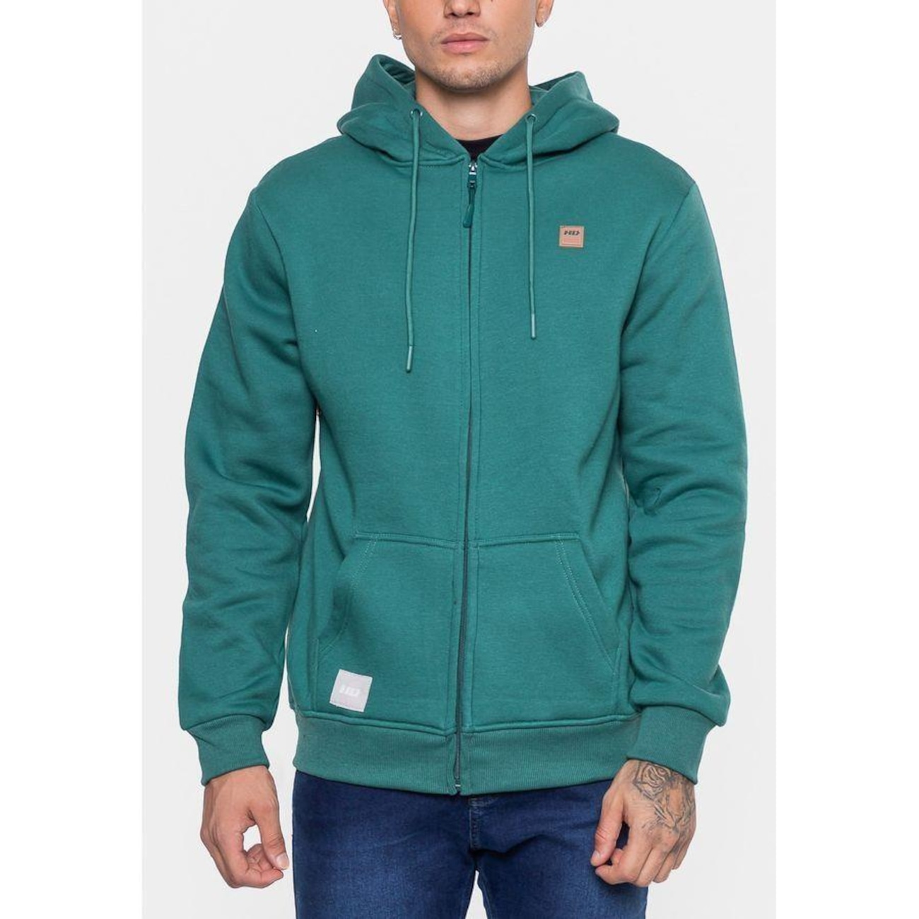 Blusão de Moletom com Capuz Hd Aberto - Masculino | Centauro