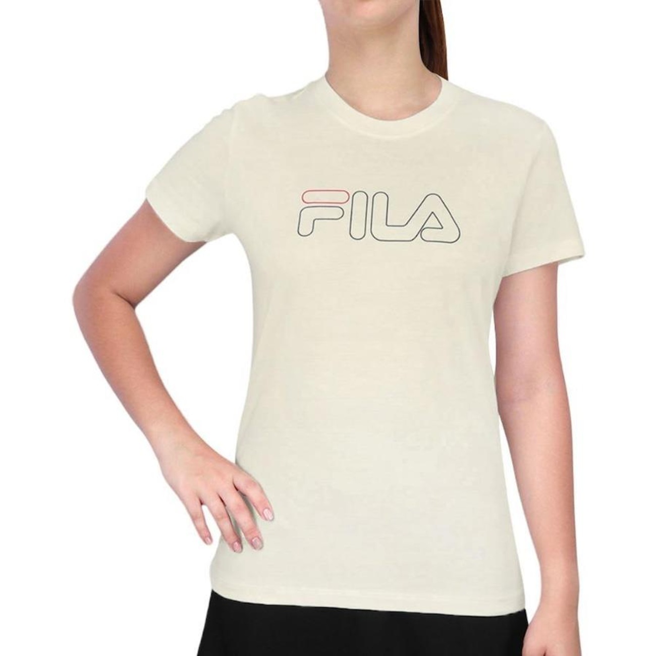 Camiseta Fila Outline - Feminina | Centauro