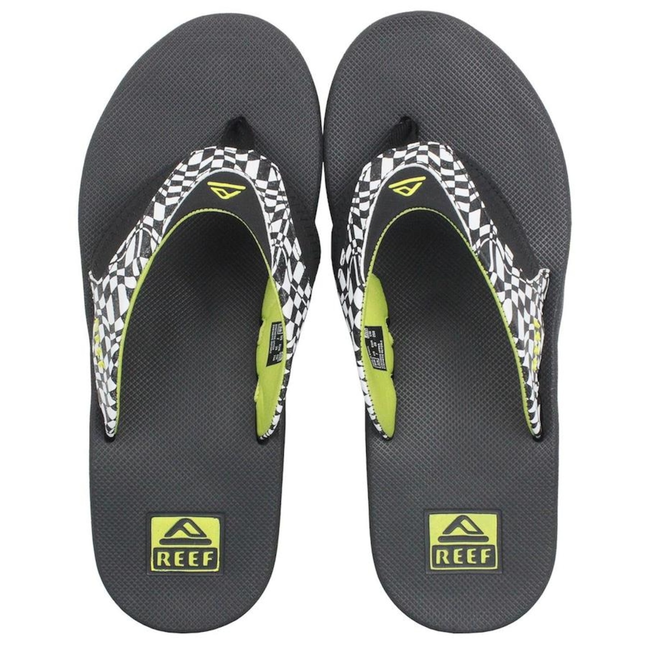 Chinelo Reef Mick Fanning Swell Checkers - Masculino | Centauro