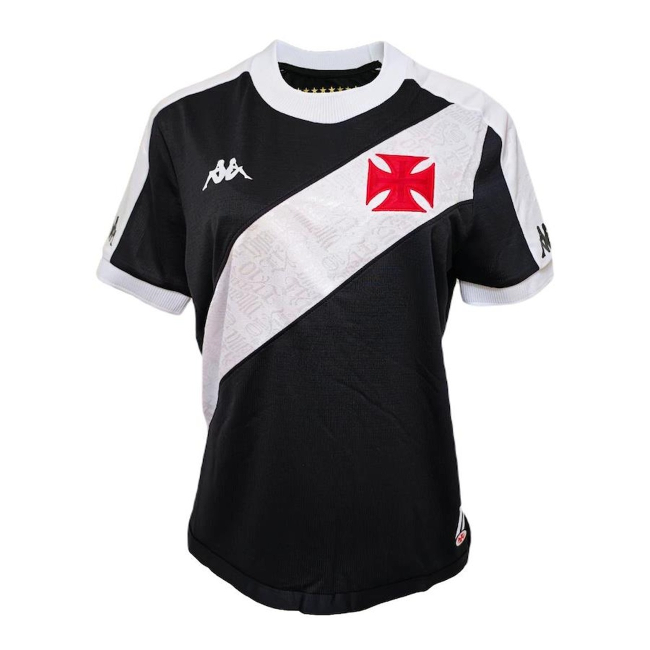 Camisa 1 Vasco da Gama Baby Look Kappa 2024 Dinamite Eterno - Feminina ...