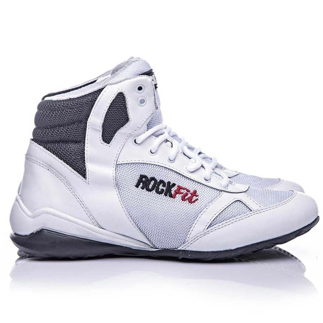 Tênis Cano Alto Rock Fit Press Em Couro - Unissex em Promoção | Centauro