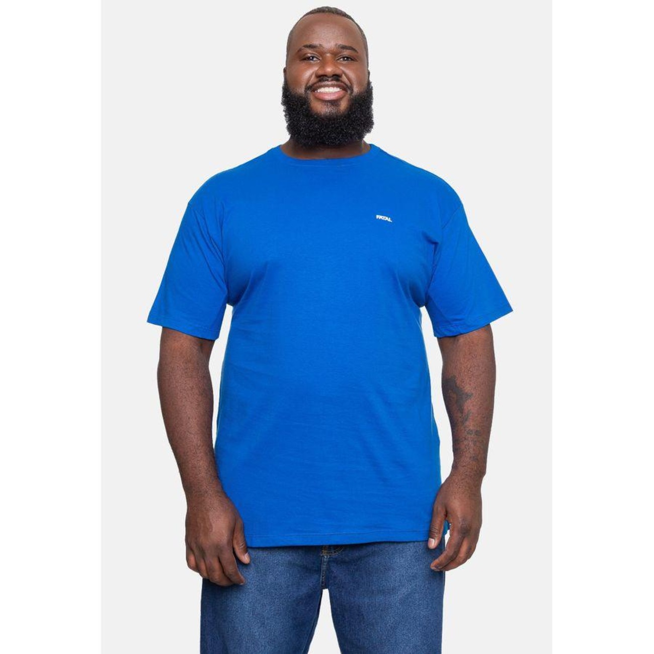 Camiseta Fatal Plus Size Fashion Basic - Masculina | Centauro