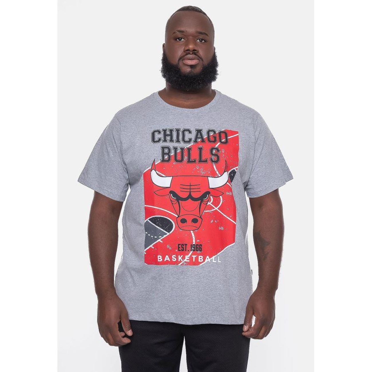 Camiseta Nba Plus Size Backcourt Chicago Bulls - Masculina | Centauro