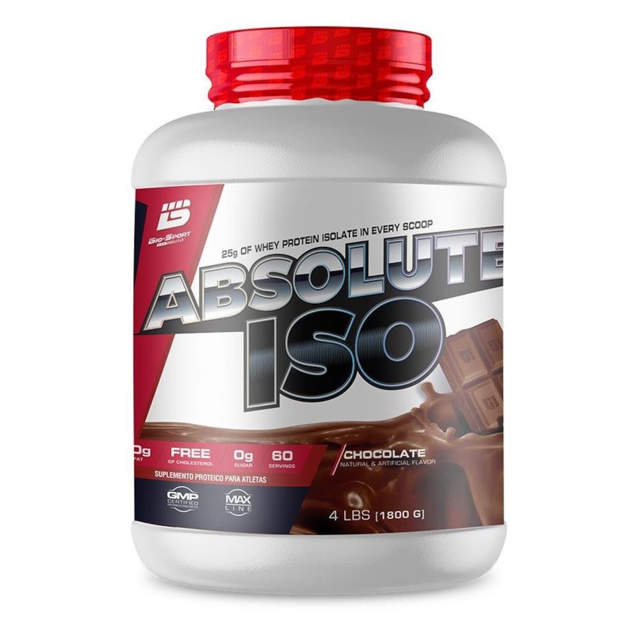 Whey Protein Isolado Absolute Iso 1,8Kg - Bio Sport Usa | Centauro