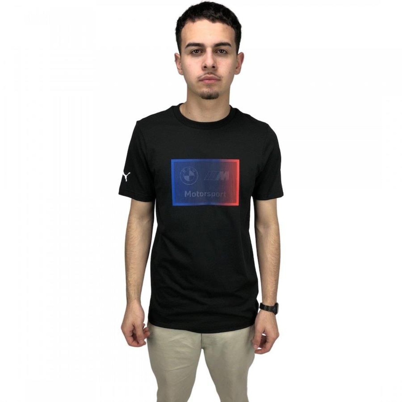 Camiseta Puma Bmw Motorsport Logo - Masculina | Centauro