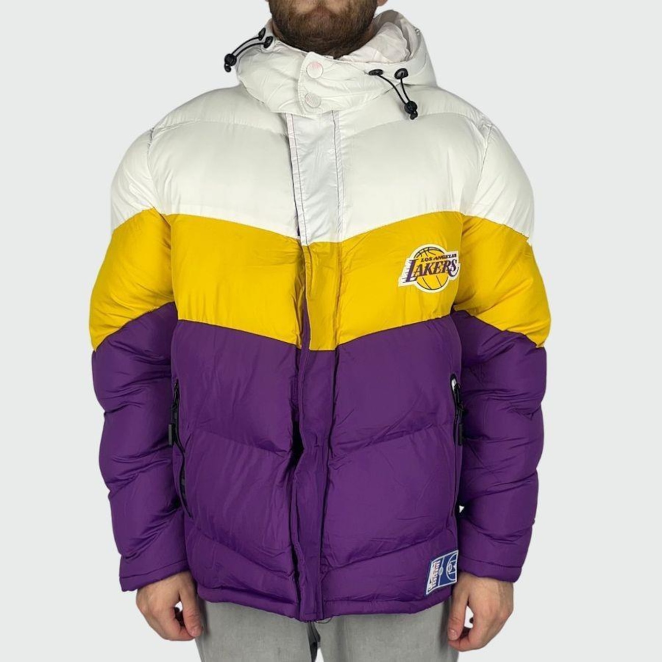 Jaqueta Puffer Nba Pesada Lakers - Masculina | Centauro