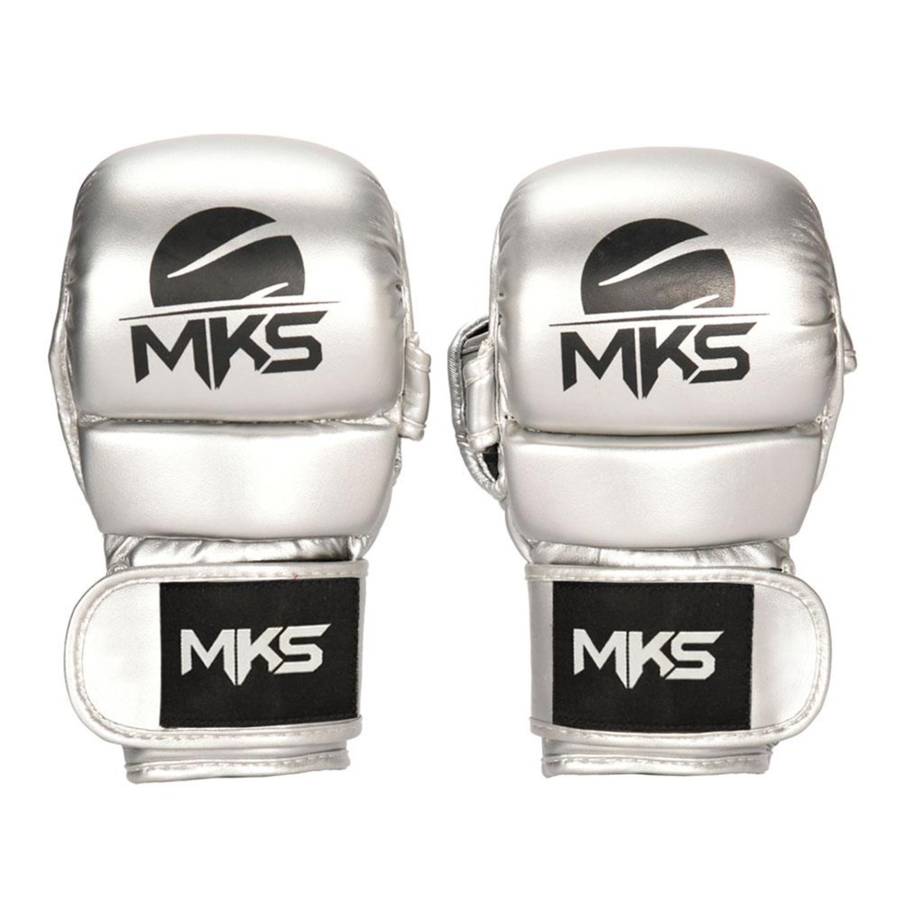 Luva Mma Mks Combat Shooter Silver em Promoção | Centauro