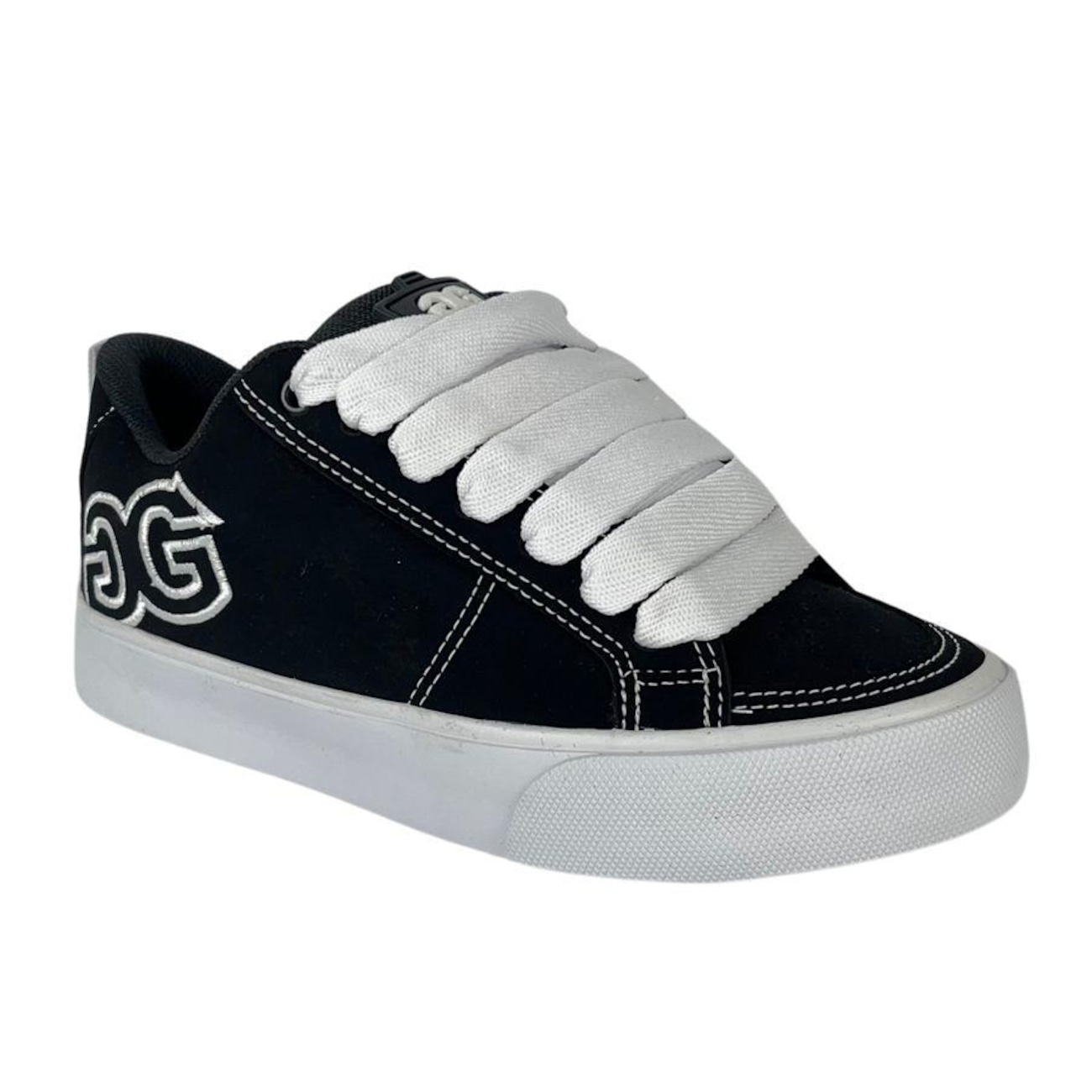 Tênis Double-G Record Preto Branco - Double G | Centauro