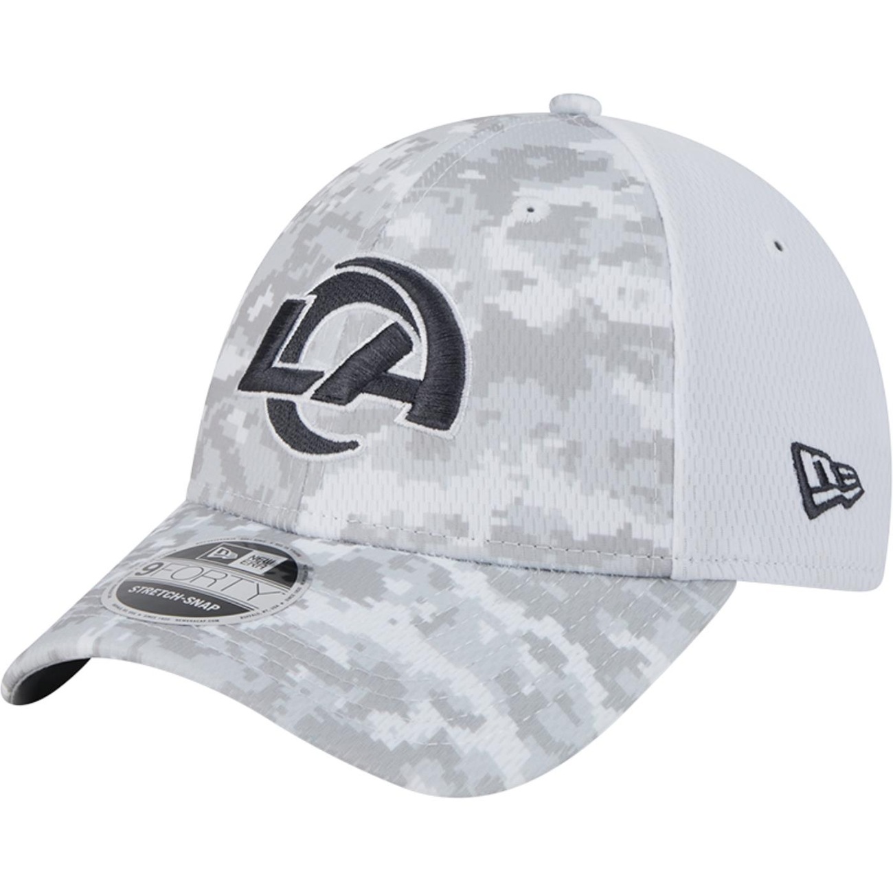 Boné New Era 9Forty Stretch Snap Los Angeles Rams NFL Salute To Service ...