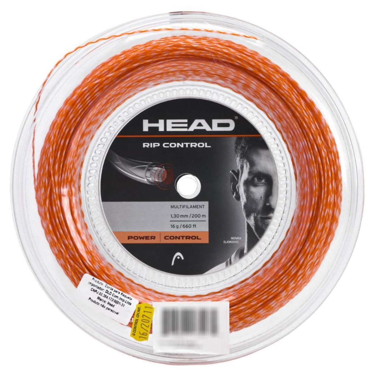 Corda Head Rip Control 16L 1.30mm Rolo com 200 Metros | Centauro