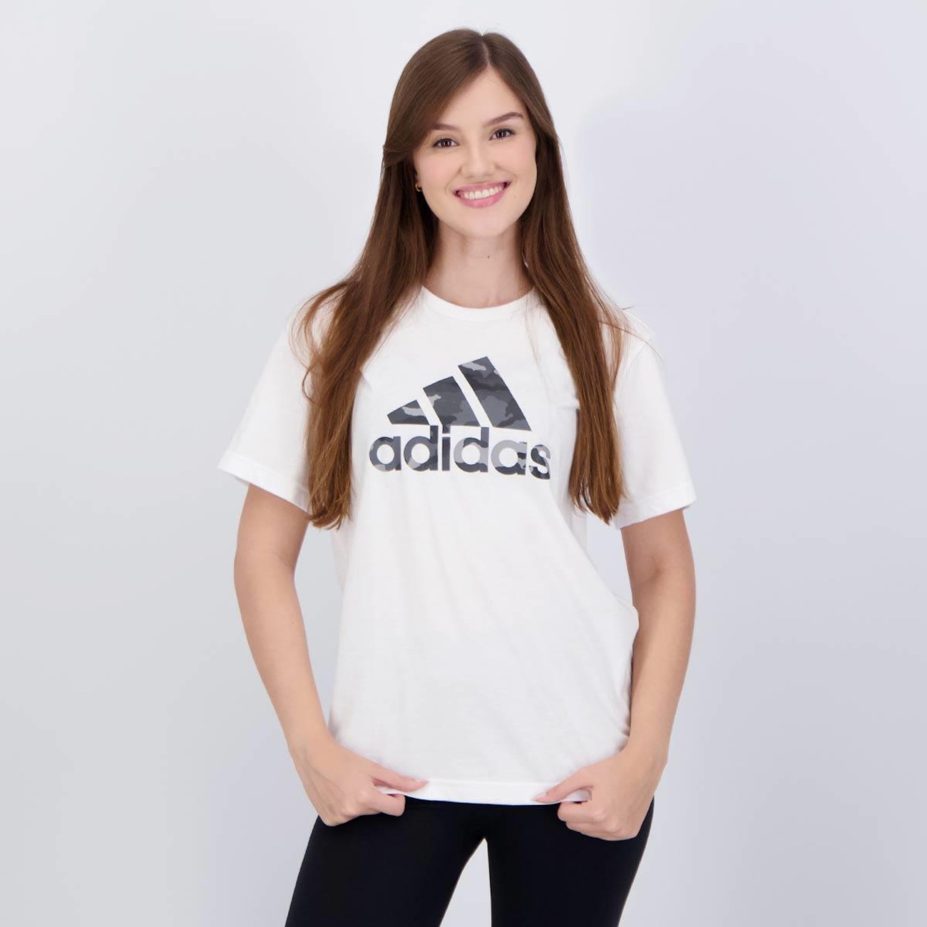 Camiseta adidas Graphic Camo Feminina | Centauro