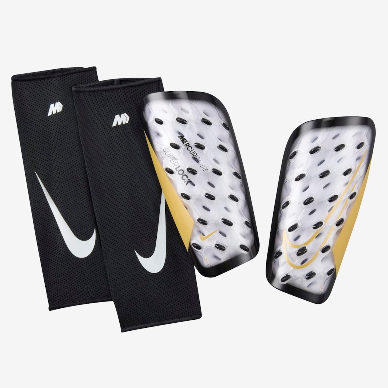 Caneleira Nike Mercurial Lite Superlock - Adulto | Centauro