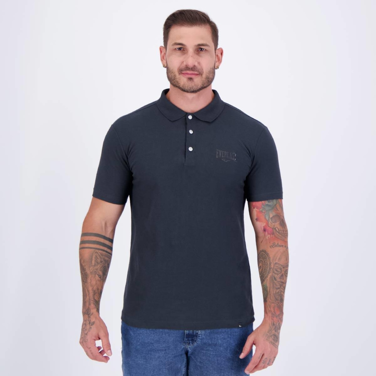 Camiseta Polo Everlast Basic - Masculino em Promoção | Centauro