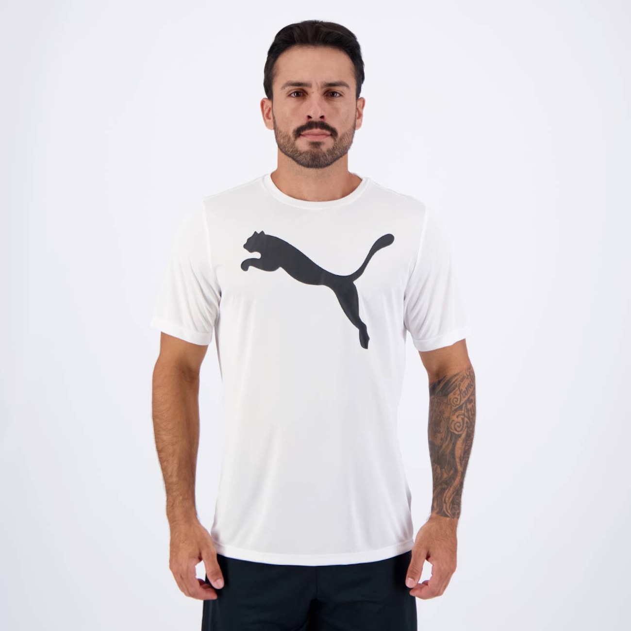 Camiseta Puma Active Big Logo - Masculina em Promoção | Centauro