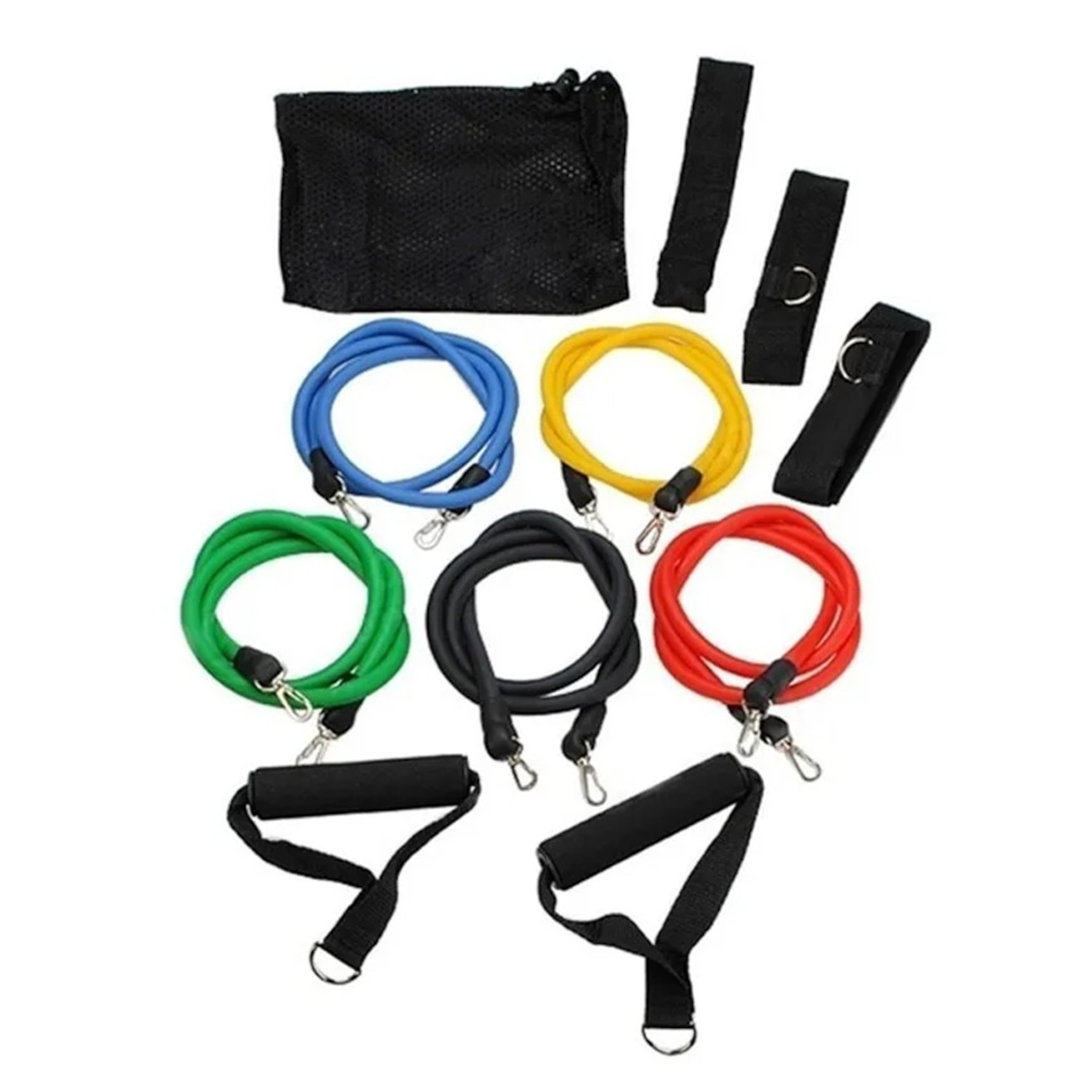 Kit Elásticos DK Multi Tarefas Resistente Fitness | Centauro