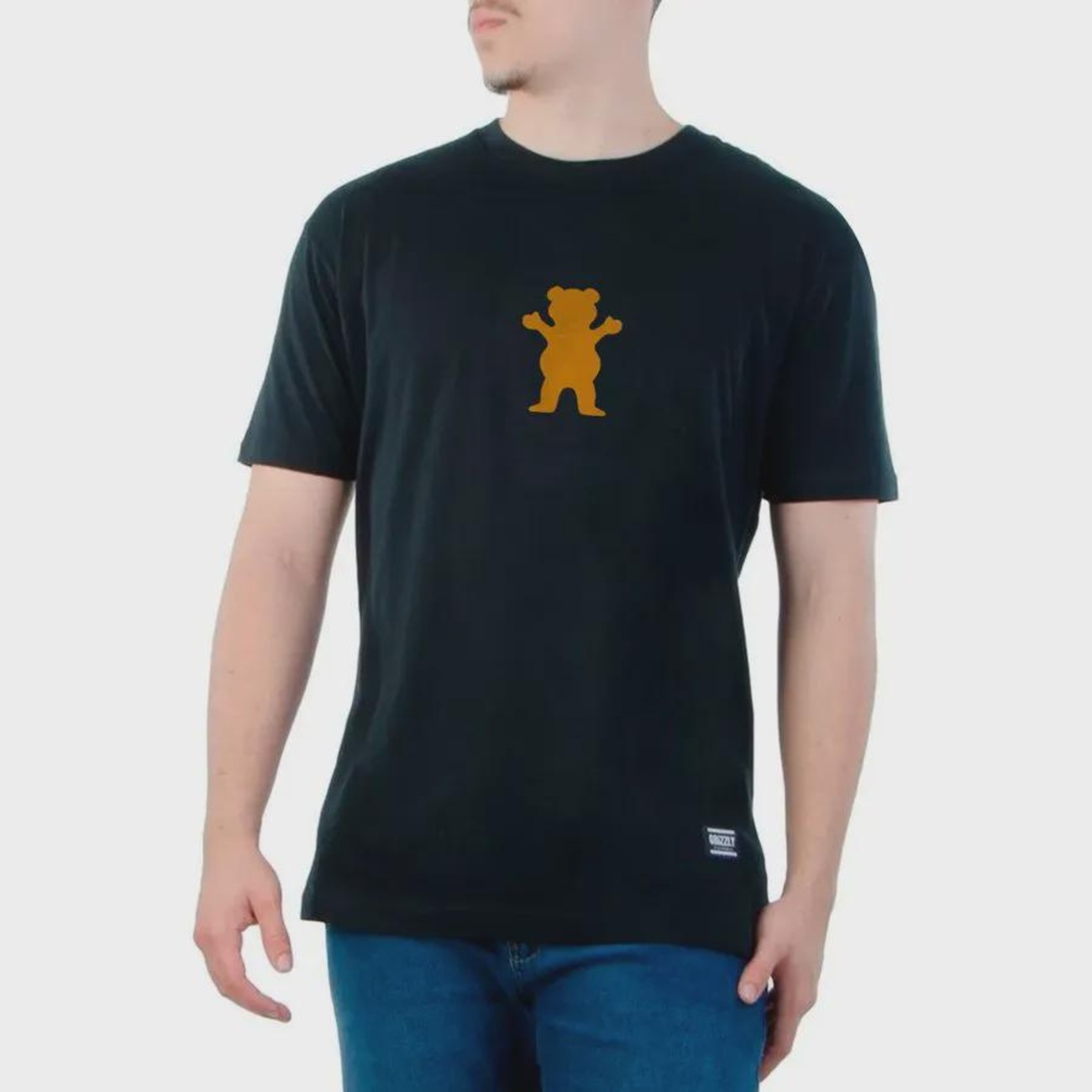 Camiseta Grizzly Back Script Logo Tee - Masculina | Centauro