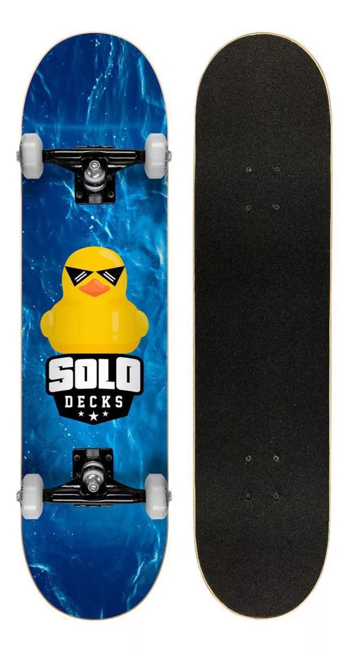 Skate Montado Profissional Solo Decks Duck - Até 120kgs | Centauro