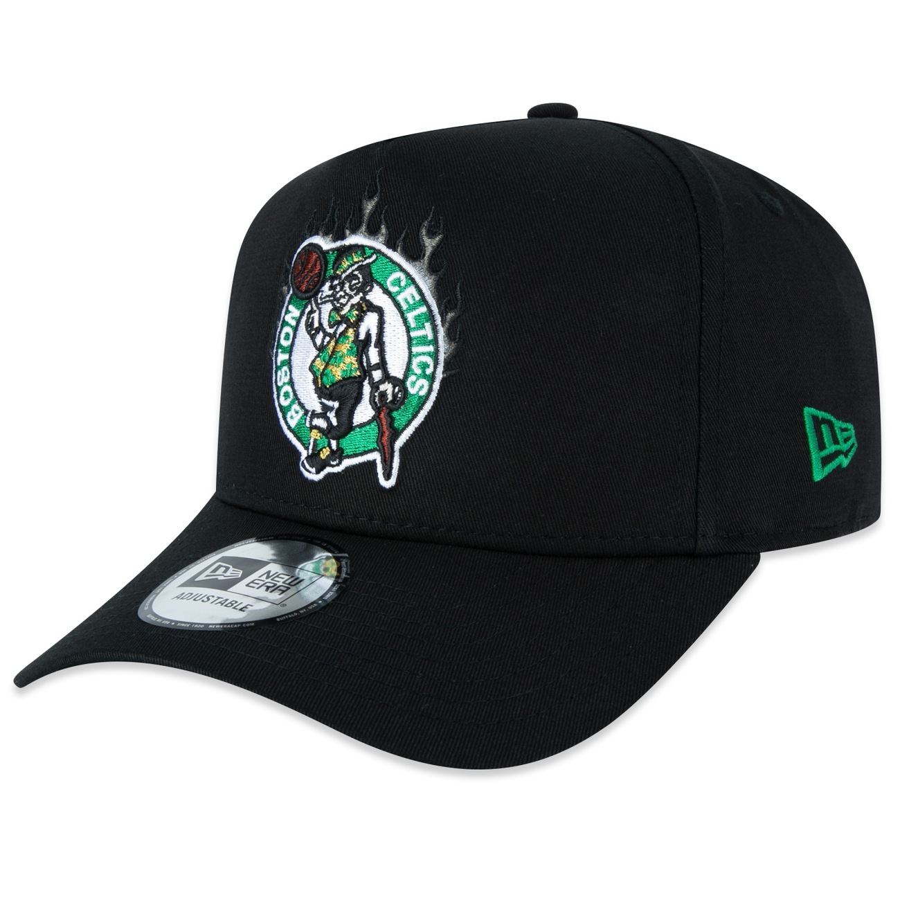 Boné New Era 9forty Aframe Boston Celtics Flame Adulto | Centauro