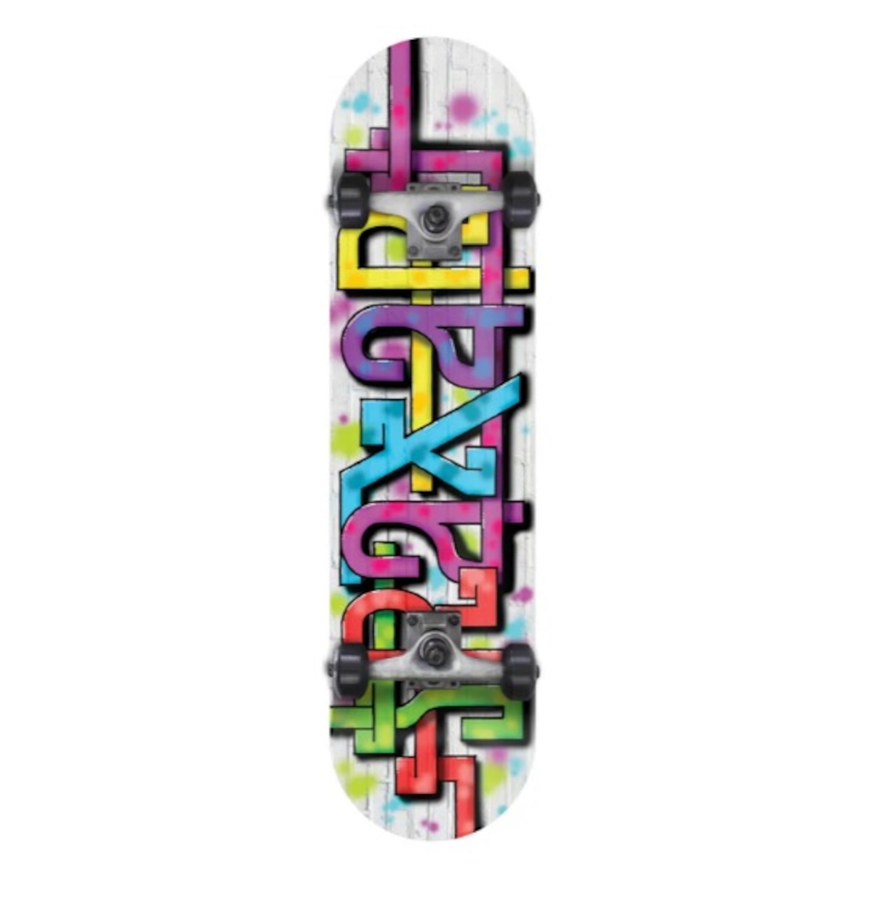 Skate Intermediário Wall Design Colorido Traxart DX-039 | Centauro