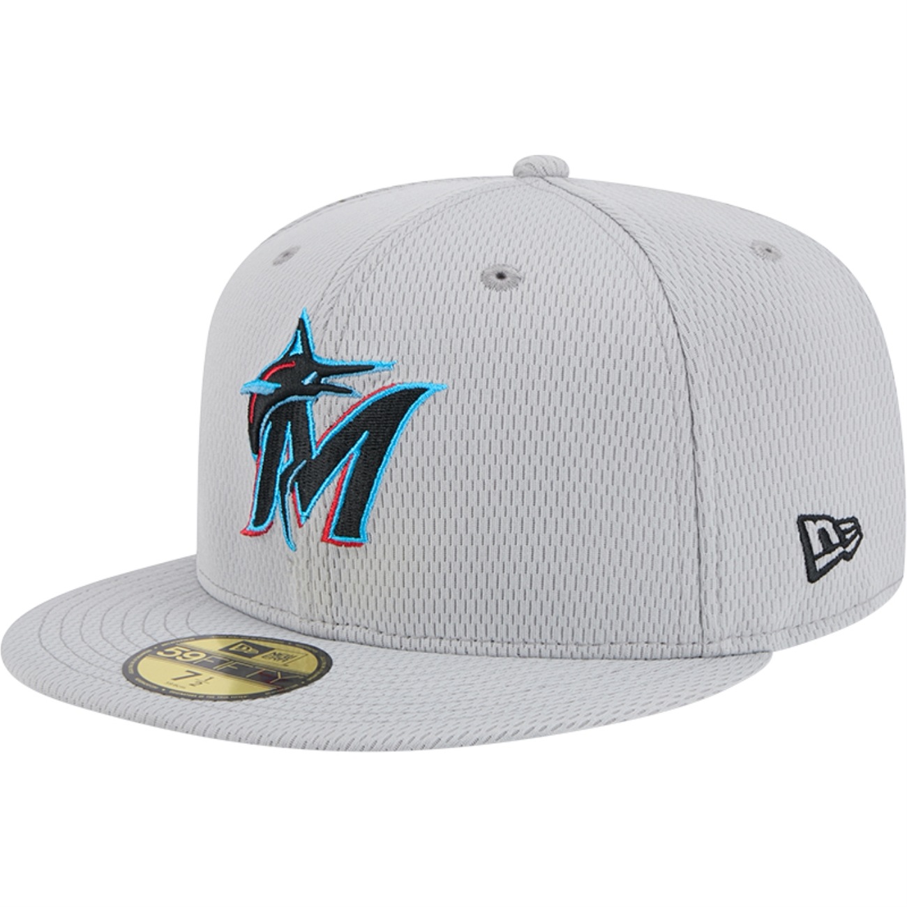 Boné New Era 59fifty Fitted Clubhouse 2025 Miami Marlins - Masculino ...