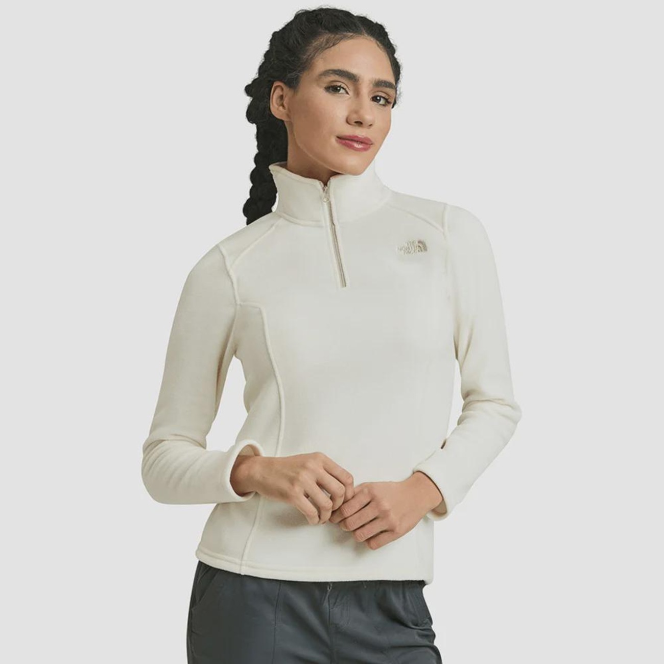 Blusão de Moletom The North Face Fleece Glacier Zip - Feminino | Centauro