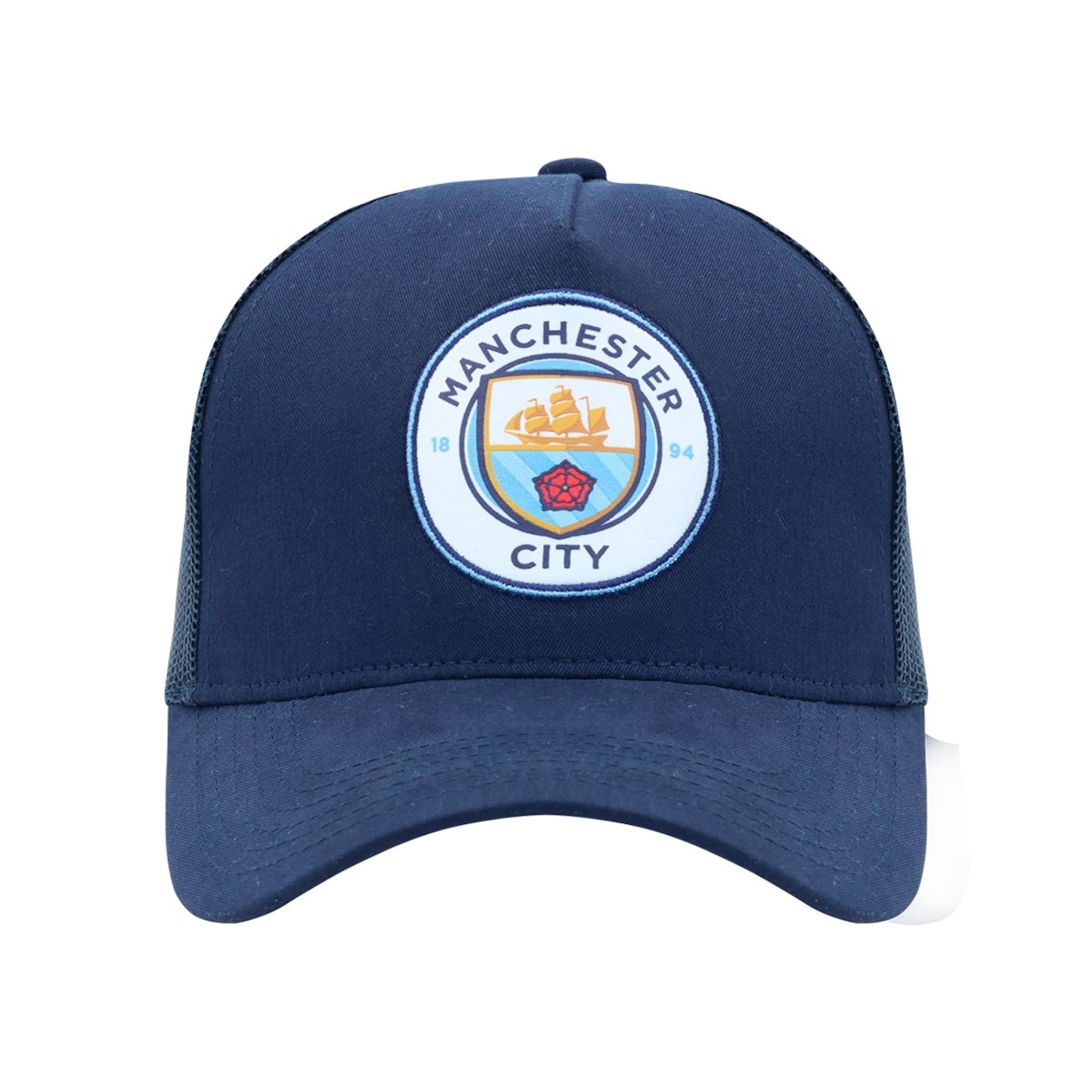 Boné Infantil SuperCap Manchester City Americano Aba Curva | Centauro