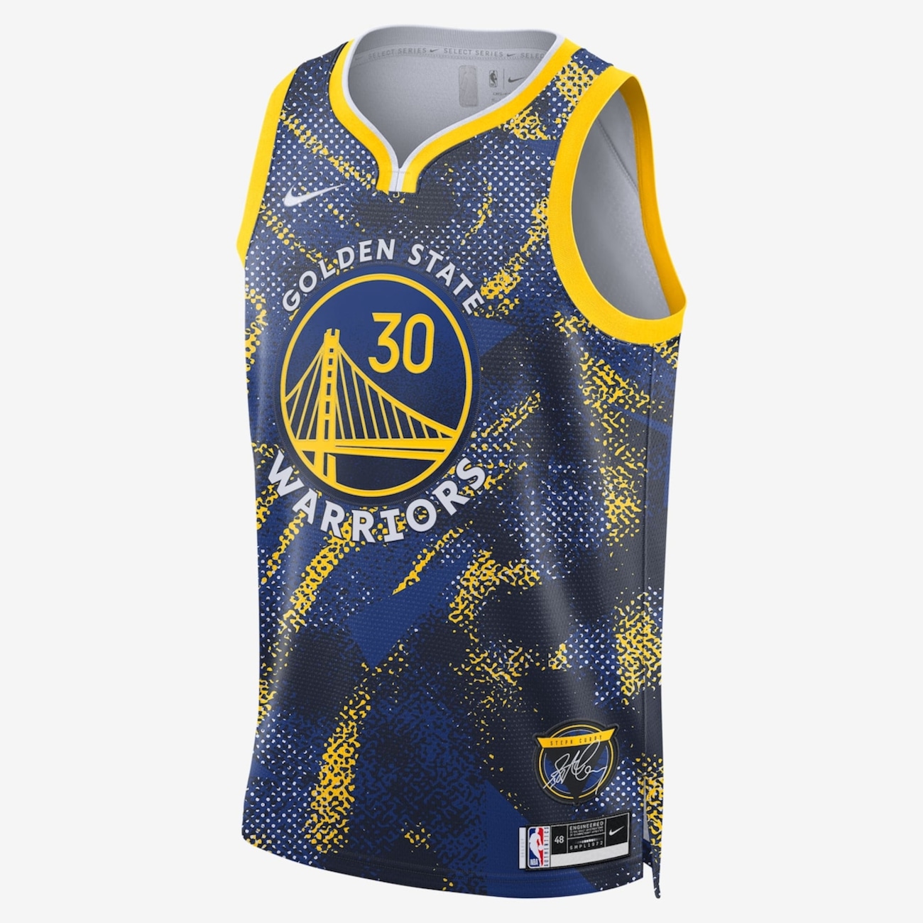 Camiseta Regata Nike NBA Stephen Curry Golden State Warriors 2025/26 ...