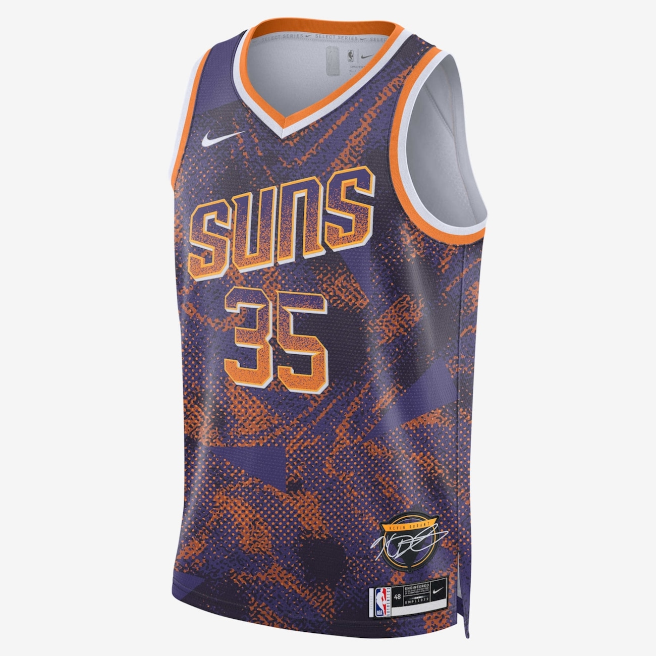 Camiseta Regata Nike NBA Kevin Durant Phoenix Suns 25/26 Select Series ...