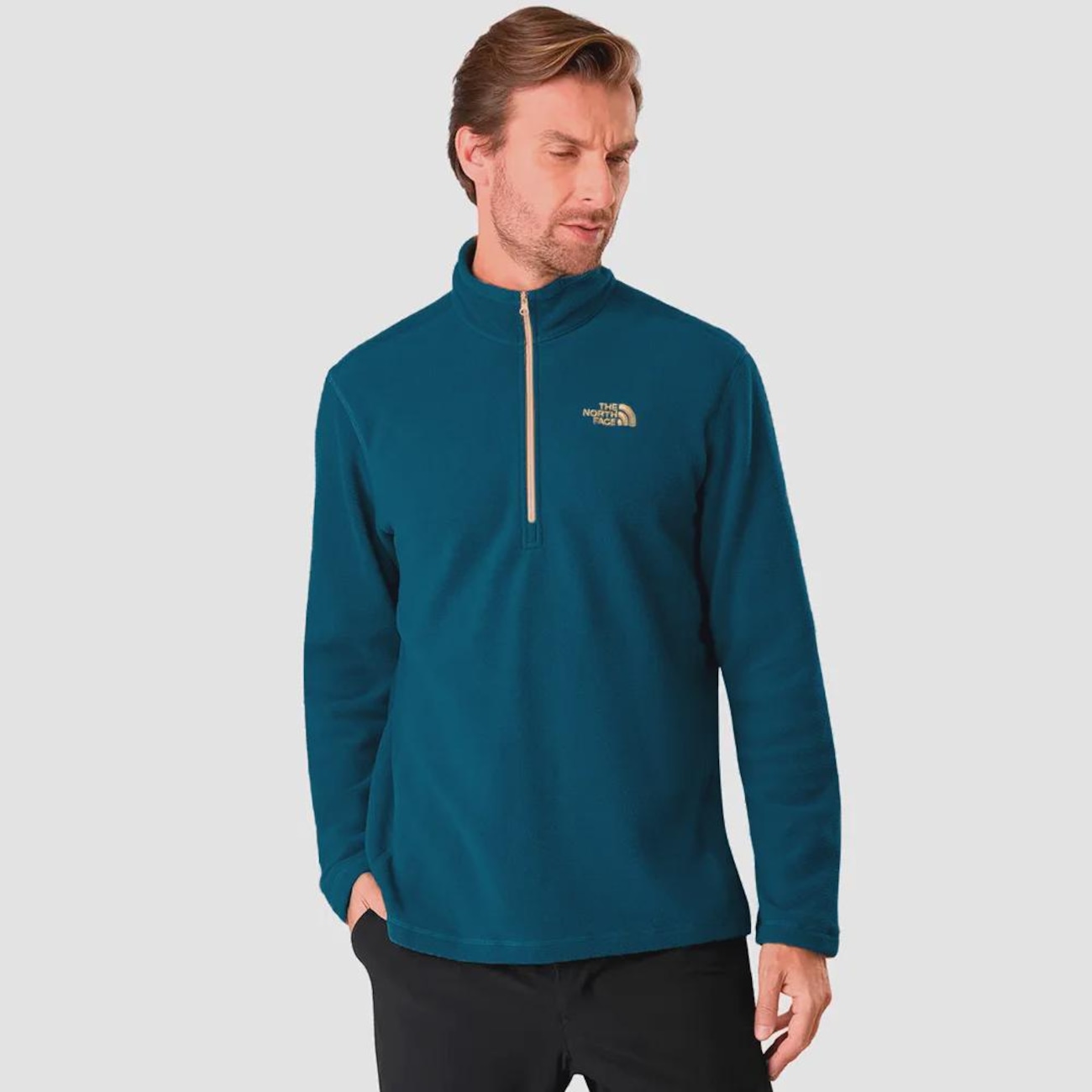 Blusão de Moletom Masculino The North Face Fleece Glacier Hz | Centauro