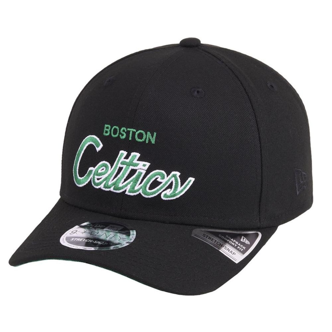 Boné Masculino New Era 970SS Stretch Boston Celtics NBA LogoMan em ...