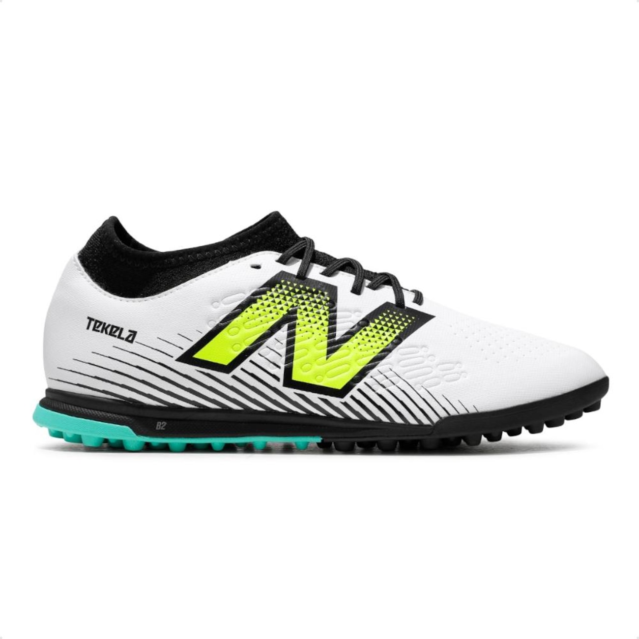 Chuteira Society New Balance Tekela Magique Tf V4+ - Adulto em Promoção ...