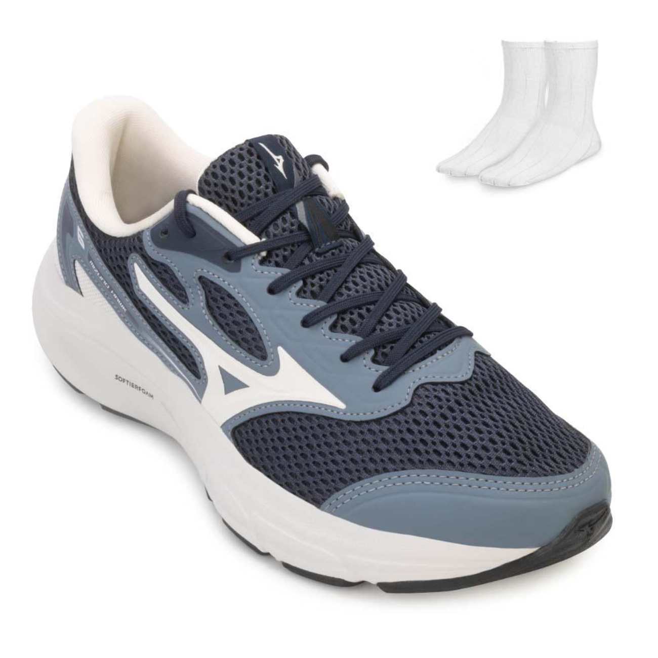 Kit Tênis Masculino Mizuno MB Hawk 6 + Meia em Promoção | Centauro