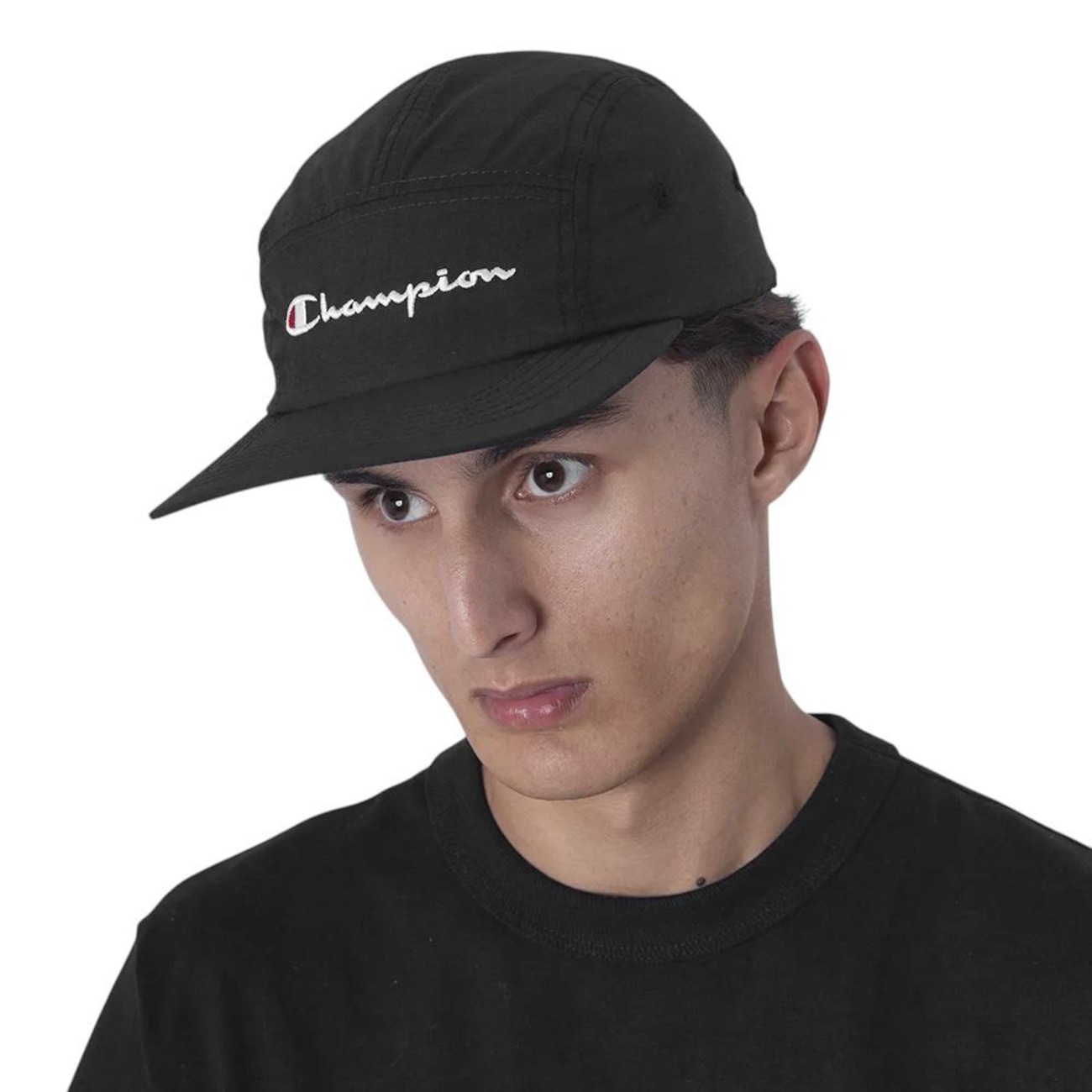 Boné Champion Five Panel Micro Script Masculino em Promoção | Centauro