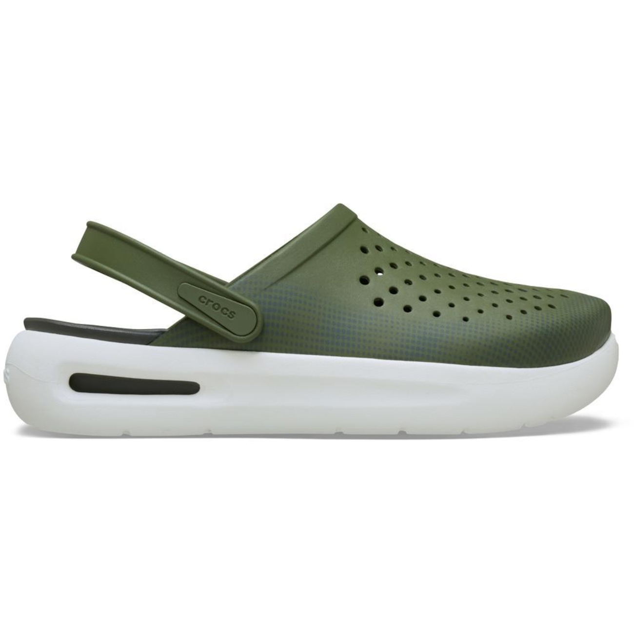 Sandália Crocs Inmotion Micro Geo Clog Army - Unissex | Centauro