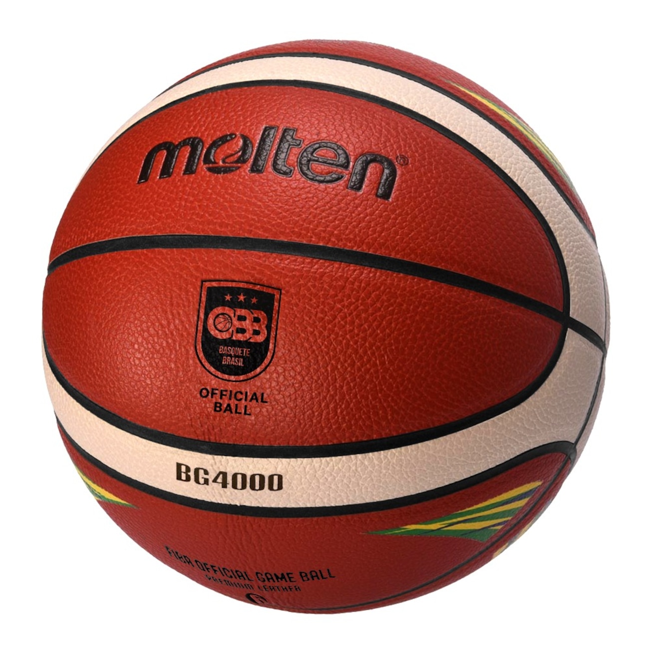 Bola de Basquete Molten BG4000 CBB Oficial T7 FIBA Approved em Promoção ...