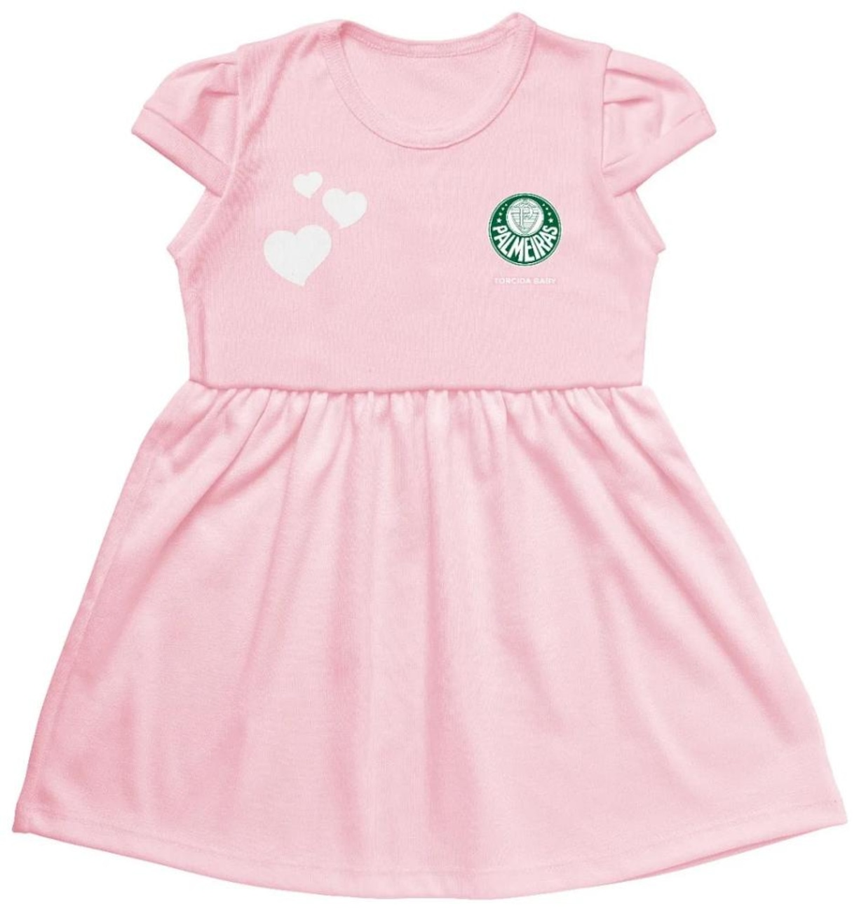 Vestido Canelado Palmeiras Torcida Baby 274CR Infantil | Centauro