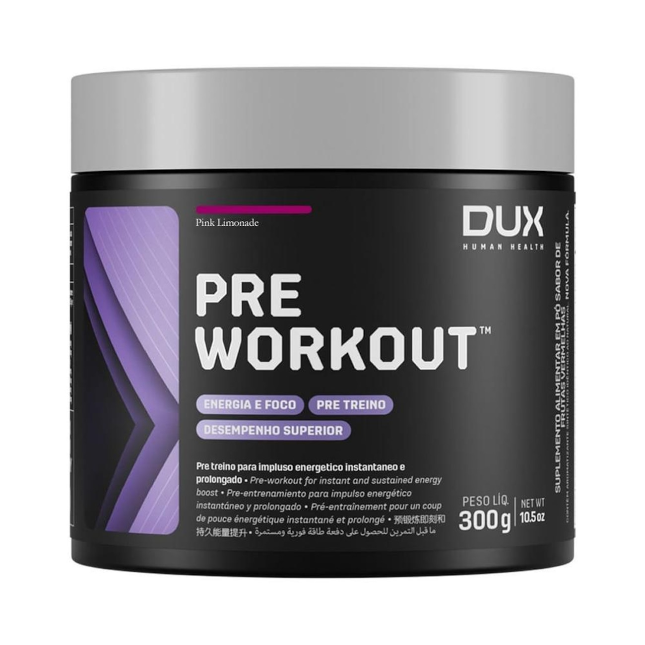 Pre Workout Original - 300g Pink Lemonade - Dux Nutrition em Promoção ...