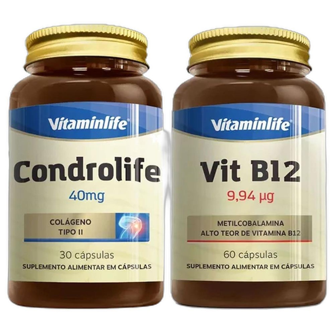 Kit Condrolife 30 Cápsulas + Vit B12 60 Cápsulas - Vitaminlife em ...