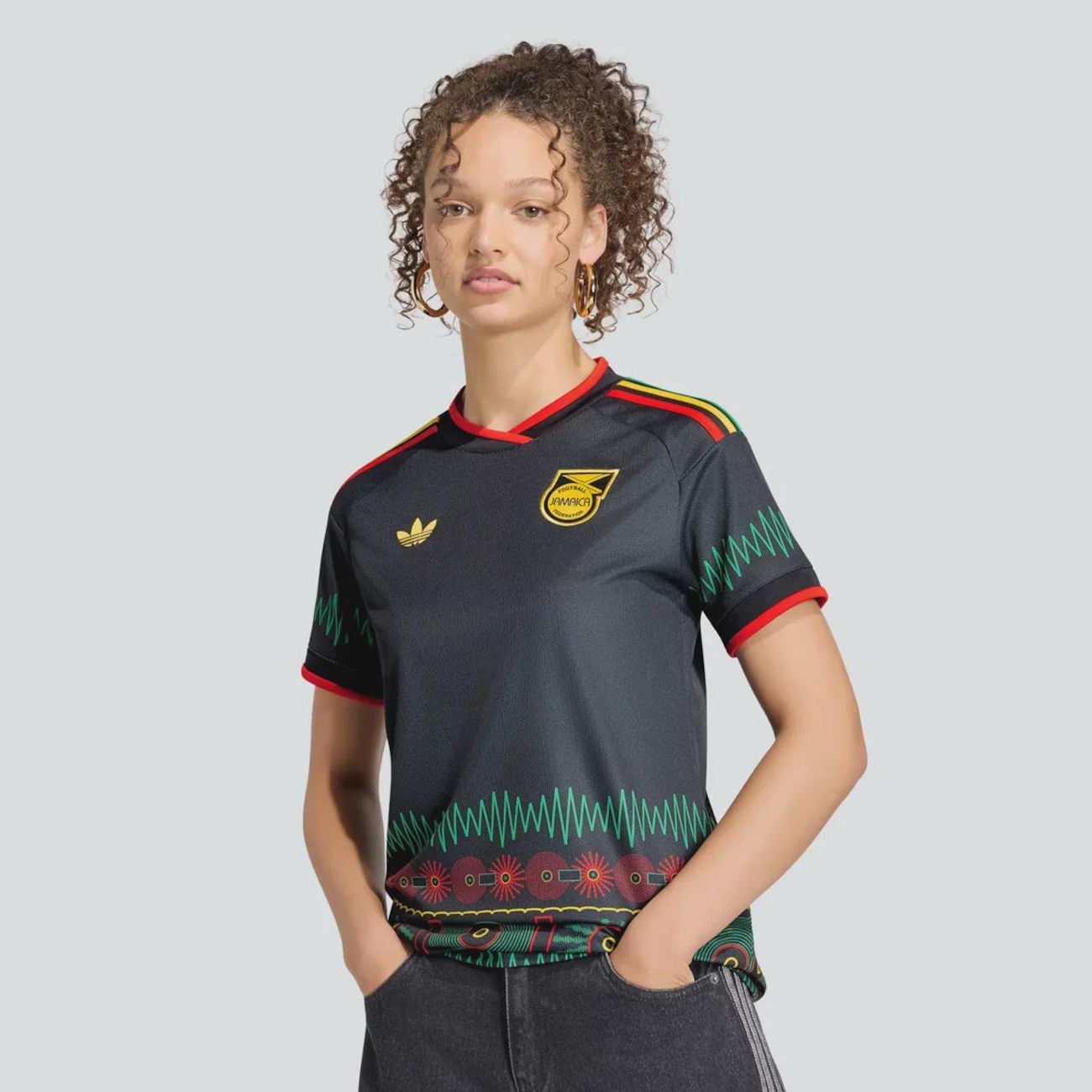Camisa da Jamaica II 2026 adidas Feminina | Centauro