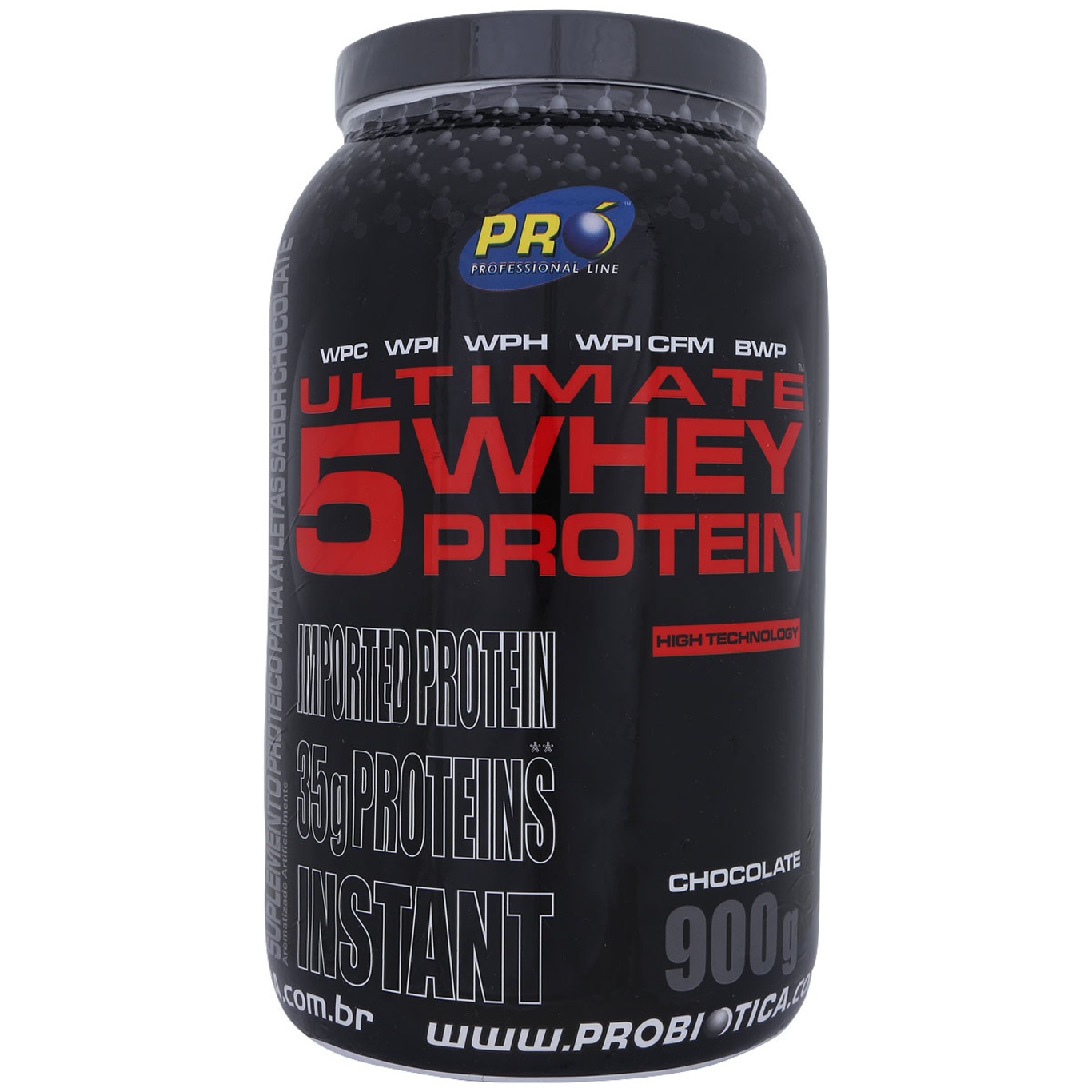 Whey Protein Probiótica Ultimate 5 - 900g - Sabor Chocolate | Centauro