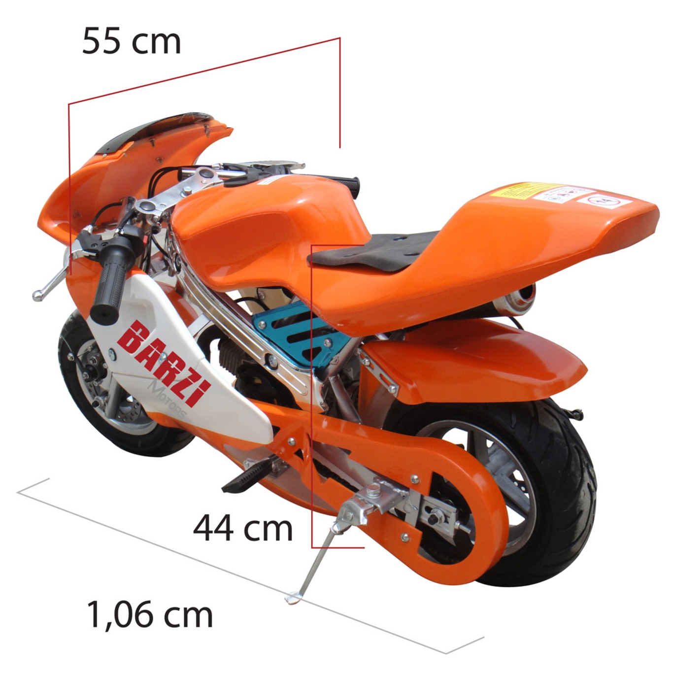 Minimoto Barzi Motors R3 49 cc | Centauro