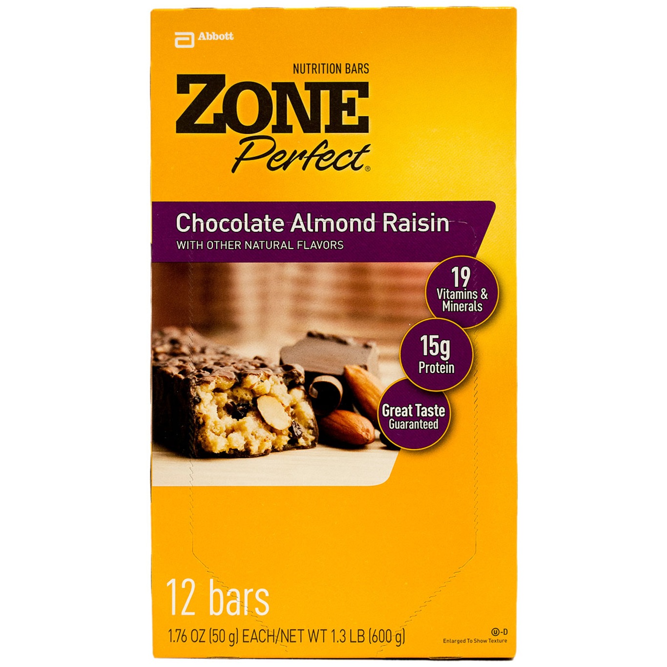 Zone Perfect Classic – 600 g – Sabor Chocolate com amêndoa e passas ...