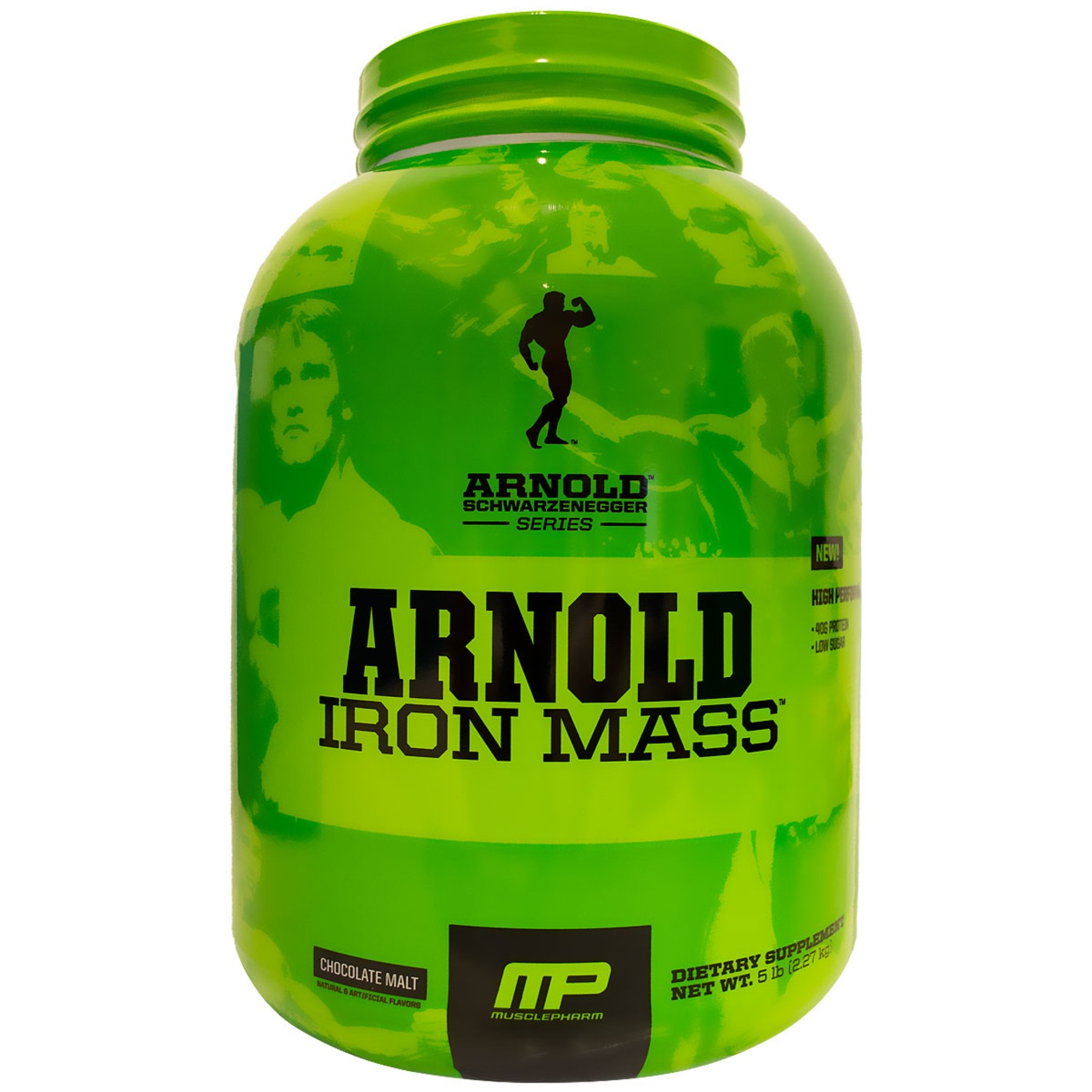 Arnold Iron Mass – 2,27 Kg – Sabor Chocolate - Muscle Pharm | Centauro