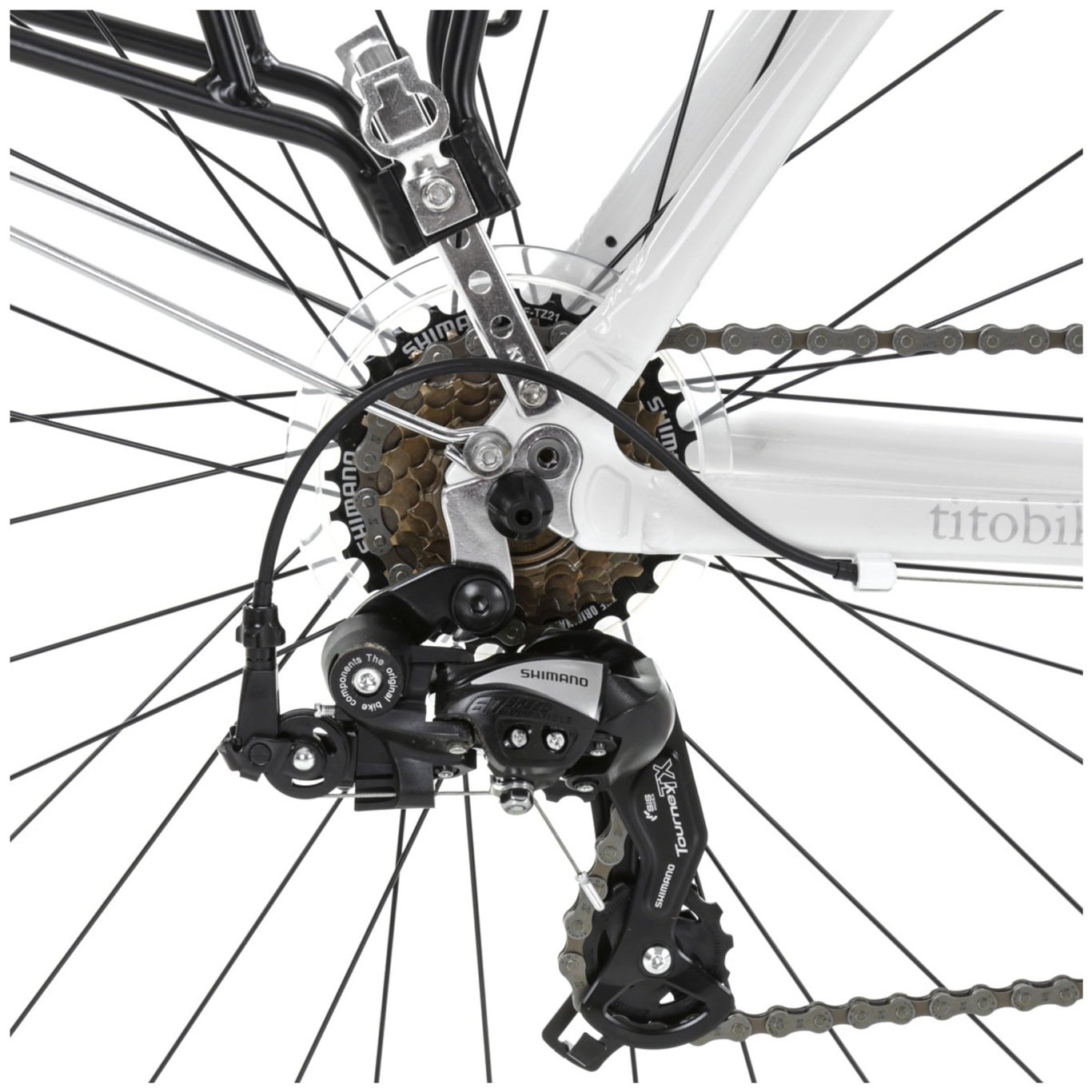 Bicicleta Tito Urban Premiun ID - Aro 700c - Freio V-Brake - Câmbio ...